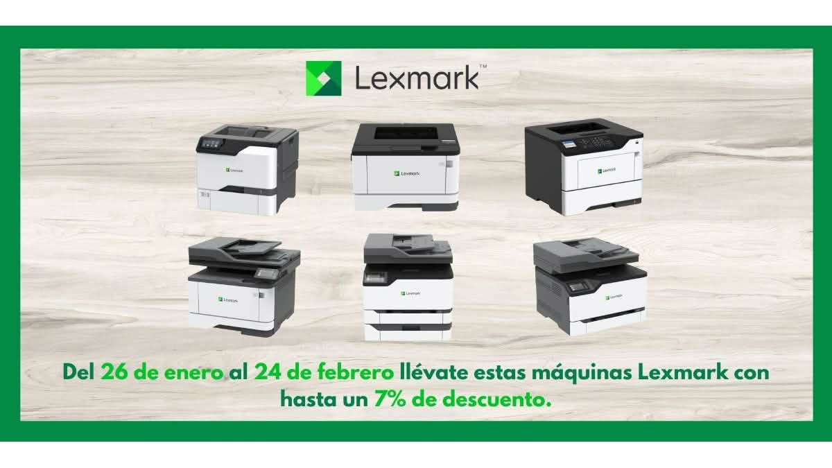 Descubre las promociones de Lexmark - Impresoras y Consumibles en Hola ...
