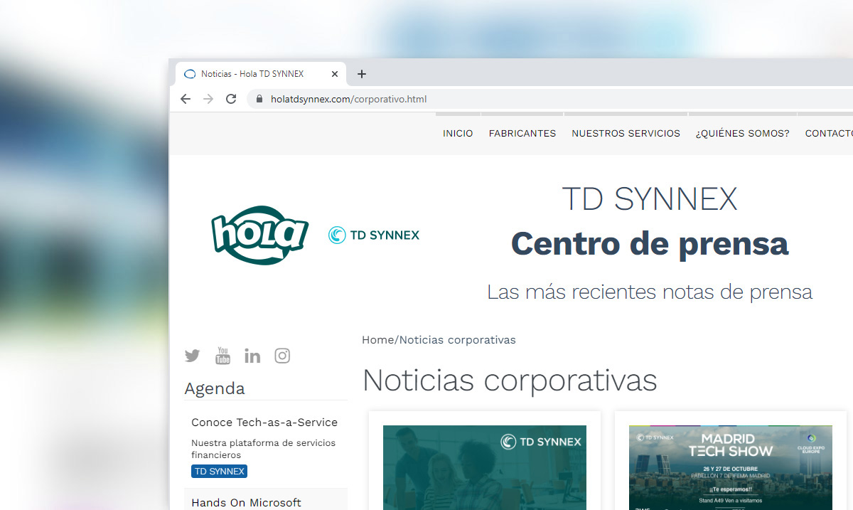 Noticias - Hola TD SYNNEX